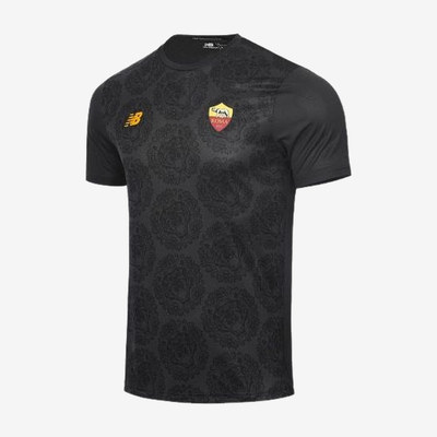 New Balance新百伦正品As Roma男透气印花圆领短袖T恤MT231300-BK