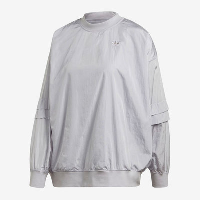 阿迪达斯女子运动健身圆领卫衣