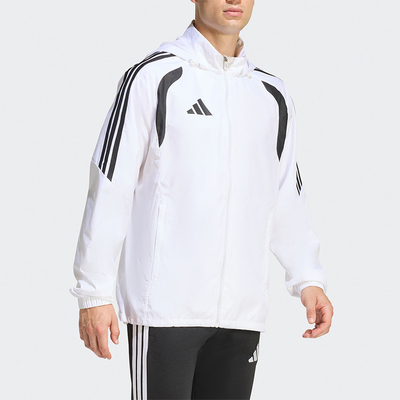 Adidas/阿迪达斯正品TIRO26L WB男士训练连帽经典足球夹克JY9734