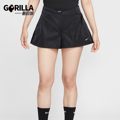 Nike/耐克正品Serena Williams女士运动高腰梭织短裤HM4957-010