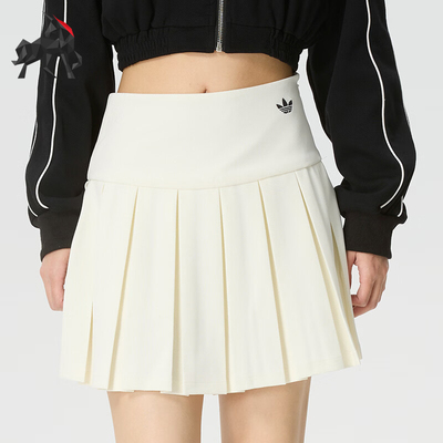 Adidas/阿迪达斯正品三叶草运动透气时尚休闲经典舒适短裙KG8258