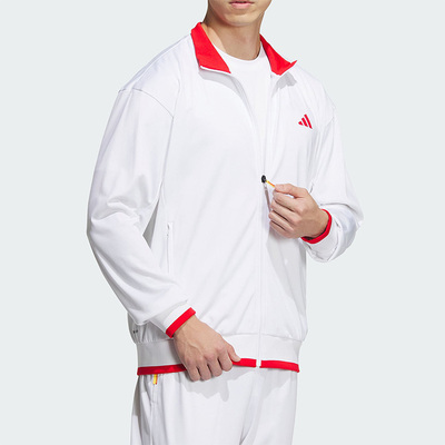 阿迪达斯男子针织夹克外套