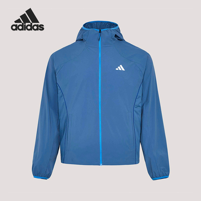 Adidas/阿迪达斯正品LOOSE HOOD JACKET男士梭织凉感夹克KZ0015