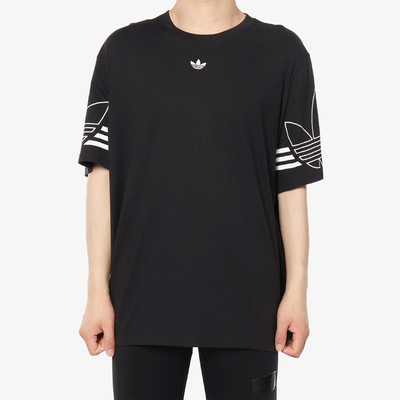 Adidas/阿迪达斯正品 三叶草男装夏季新款运动短袖T恤 DU8145