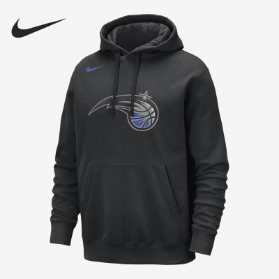 Nike耐克正品男款Orlando Magic Club Logo印花卫衣FB4769-010