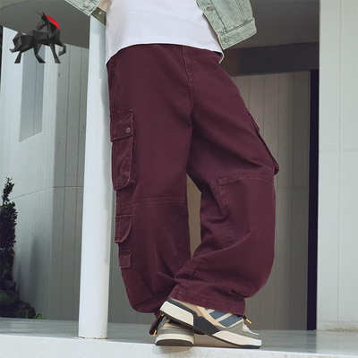 Adidas/阿迪达斯正品三叶草男士经典潮流休闲宽松梭织长裤IA7507