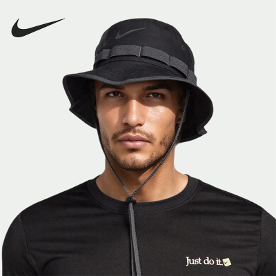 Nike/耐克正品Dri-FIT新款男女防晒遮阳休闲运动渔夫帽HJ3683-010