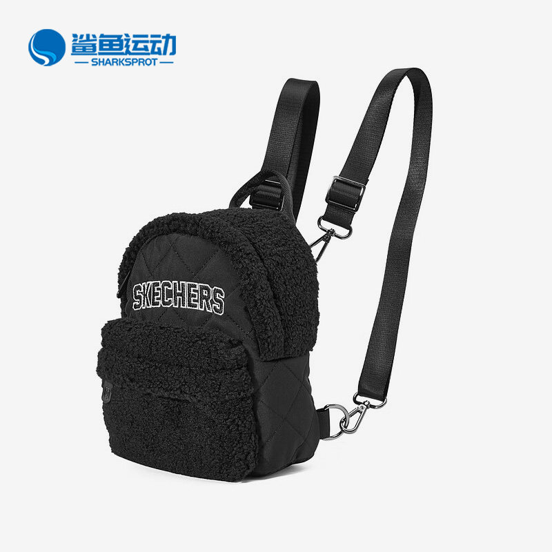 Skechers/斯凯奇正品新款男女简约时尚休闲小型双肩背包 L423U029