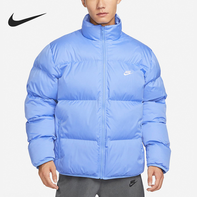 耐克正品男子立领棉服