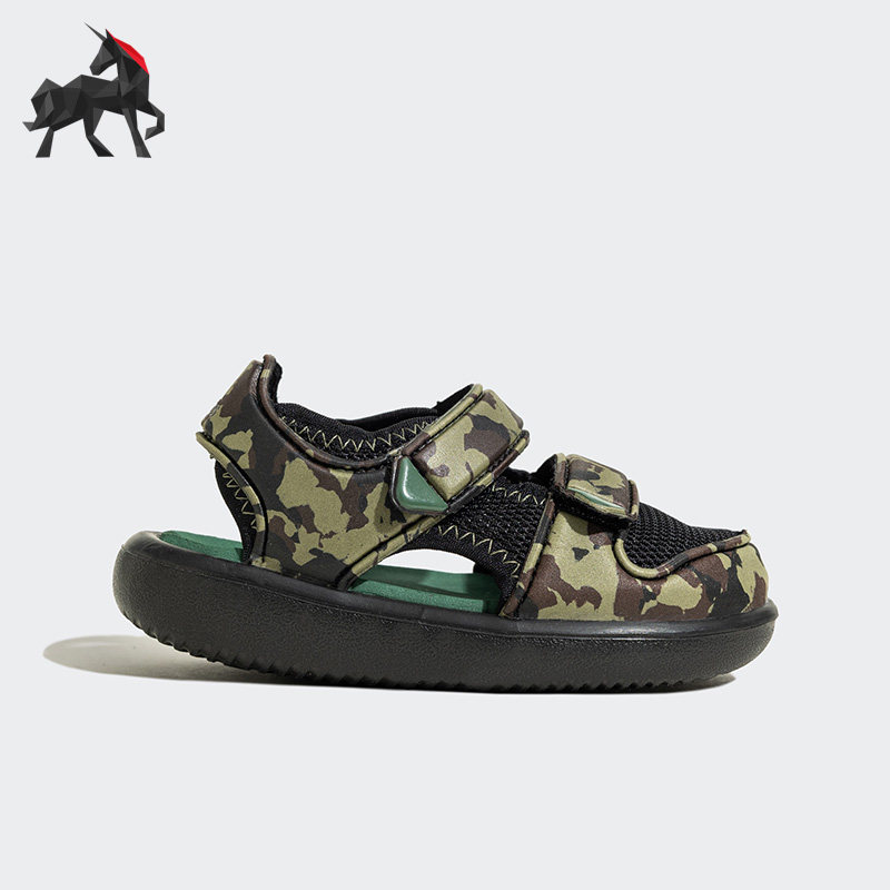 Adidas/阿迪达斯正品夏季新款婴童运动沙滩凉鞋HP6786