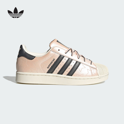 adidas阿迪达斯三叶草女子SUPERSTAR经典贝壳头板鞋运动鞋JR6985