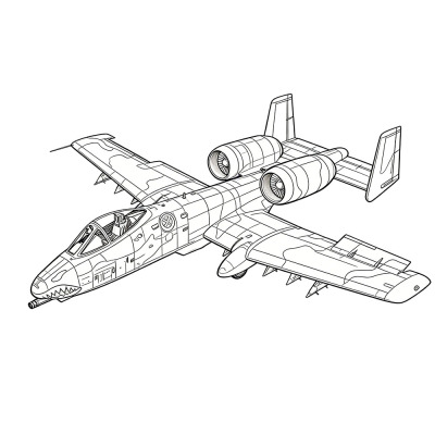 预售LYR700264 1/700 军事模型 美国 A-10A 雷电 II 早期型攻击机