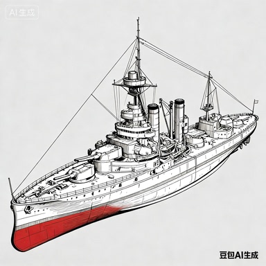 预售SSC1250142/S 1/1250 英国 铁公爵级莫尔伯勒号战列舰