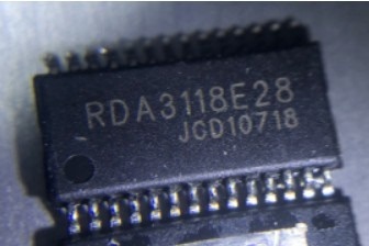 全新原装现货 RDA3118E28 RDA3118 伴音块IC芯片 TSSOP-28
