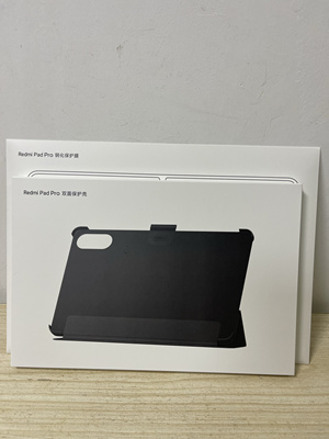 小米Redmi红米平板Pad Pro双面保护壳智能唤醒防磨支架保护套 钢化膜原装正品 原装键盘 红米pro原装触控笔