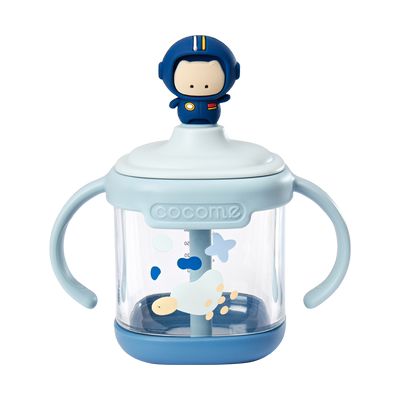 直饮吸管水杯可可萌260ml