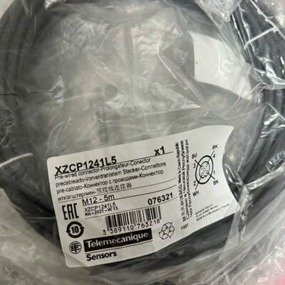 XZCP1241L5 预接线连接器 M12-5m(议价)