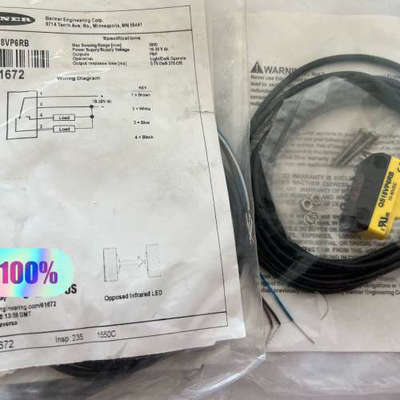 邦纳传感器QS18VP6RB 共3个 320个议价