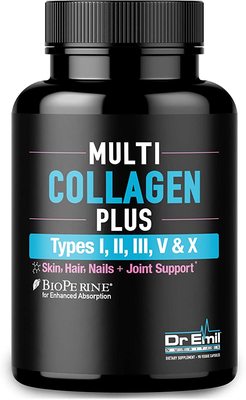 Multi Collagen Pills (Types I, II, III, V & X) - Collagen Pe