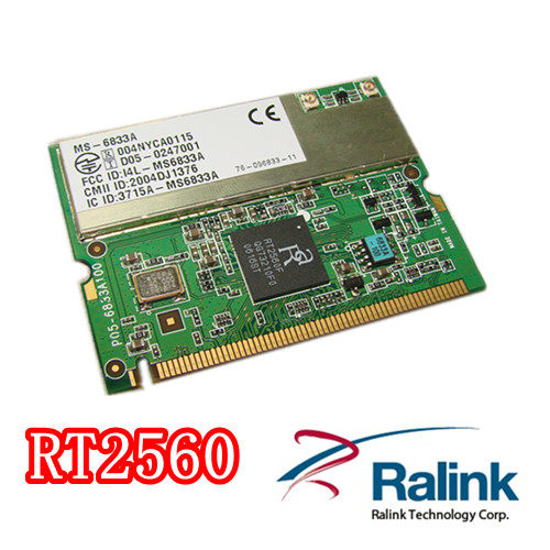 雷凌Ralink RT2560 MiniPCI电脑内置无线模块WiFi MS-6833A_虎窝淘