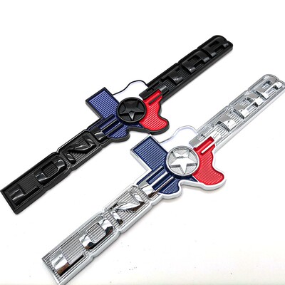 适用于吉普孤星德克萨斯州徽LONESTAR贴标汽车标志徽章