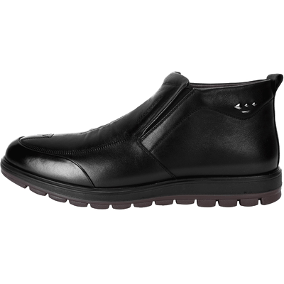 羊毛皮冬季保暖休闲中老年爸爸鞋