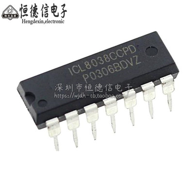 全新国产 ICL8038CCPD 波形发生器ICL8038 直插DIP-14