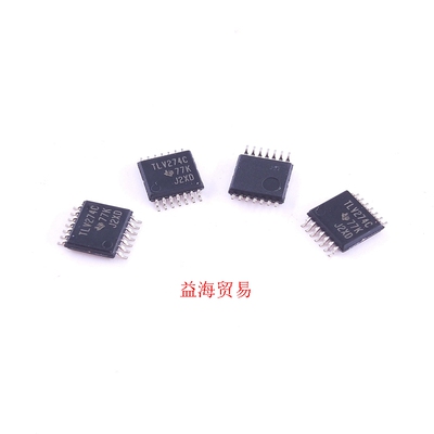 TLV274CPWR 运算放大器芯片  TLV274C 贴片TSSOP14  全新原装进口