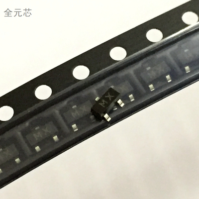 BS250FTA 丝印MX 场效应管 45V0.09A 全新原装 贴片三极管 SOT23