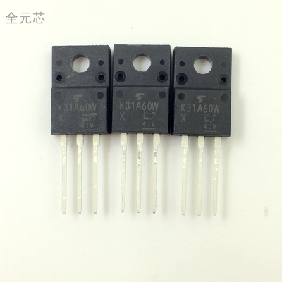 K31A60W 液晶常用MOS场效应管 31A600V 全新原装进口 TK31A60W