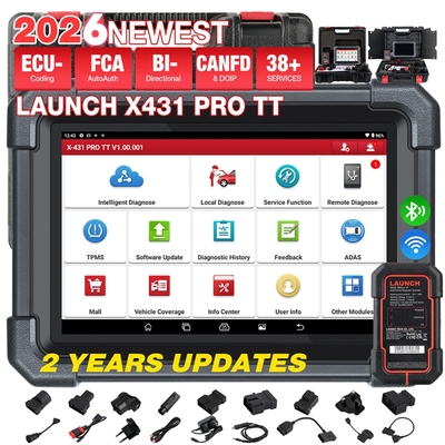 元征LAUCNH X431 PRO TT汽车故障诊断仪检测仪多语言出口版OBD