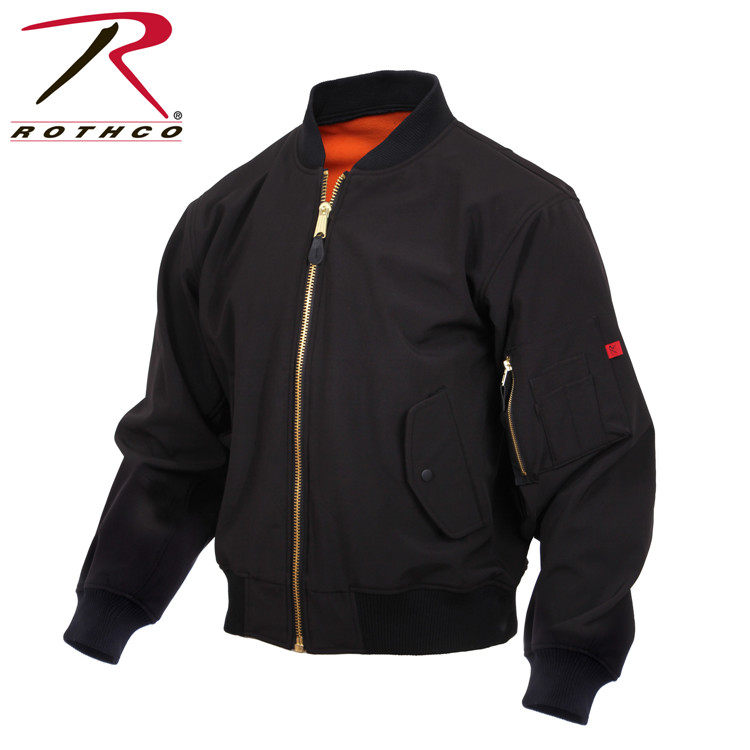 ROTHCO Soft Shell MA-1 Flight Jacket加绒男女软壳MA-1飞行夹克_虎窝淘