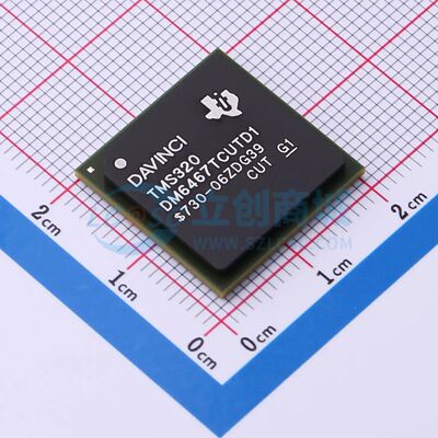 原装正品 TMS320DM6467TCUTD1 封装FCBGA-529 单片机(MCU/MPU/SOC