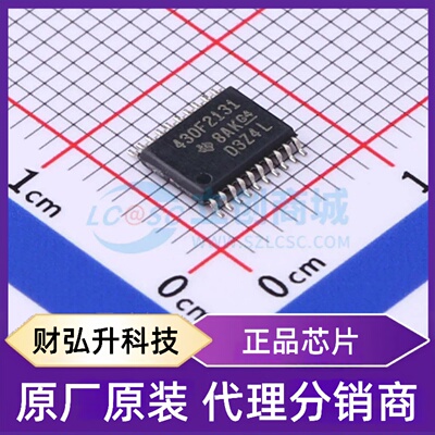 原装正品 MSP430F2131IPWR 封装TSSOP-20 单片机(MCU/MPU/SOC)