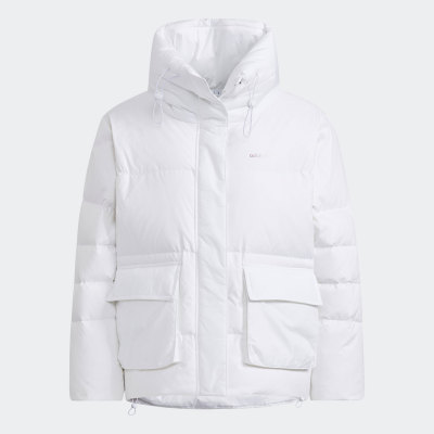 Adidas/阿迪达斯正品Neo 2021冬季女子保暖休闲羽绒服H18617