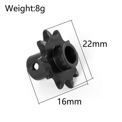 LOSI 1/4 Promoto-MX 电动摩托车 链条齿轮10T 262004
