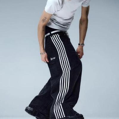 Y2kStreet-distressed牛仔裤