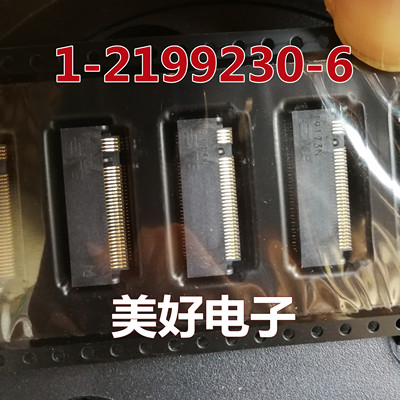 原装 TE 1-2199230-6 PCI 连接器 M.2 0.5PITCH 4.2H KEY M 30U