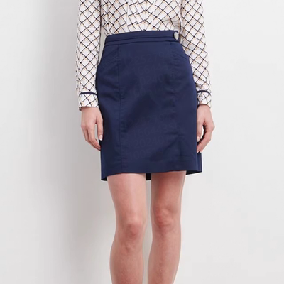 P家 半身裙夏女士新款港味裙子小清新性感短裙PRWH83703E