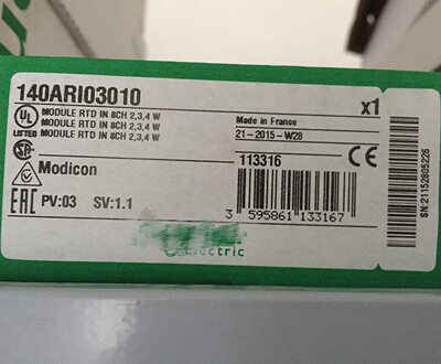 施耐德模块140AII33000