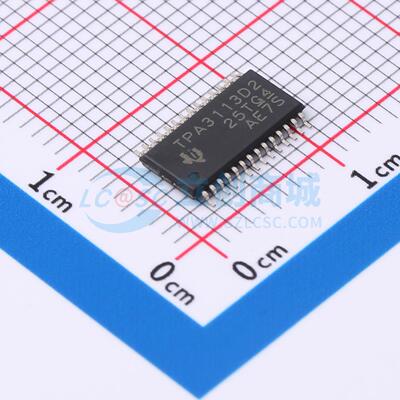 TPA3113D2PWP HTSSOP-28-EP 音频功率放大器TI (德州仪器) 全新原