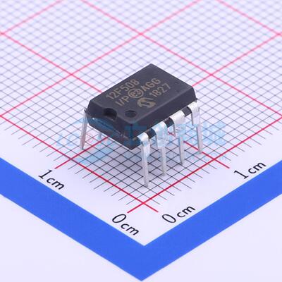 PIC12F508-I/P DIP-8 单片机(MCU/MPU/SOC) 全新原装 元器件BOM配