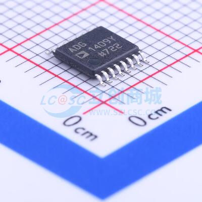 ADG1409YRUZ-REEL7 TSSOP-16 模拟开关/多路复用器 全新进口原装