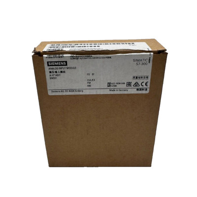 SIEMENS 6ES7331-7HF01-0AB0 ANALOG INPUT MODULE SM331