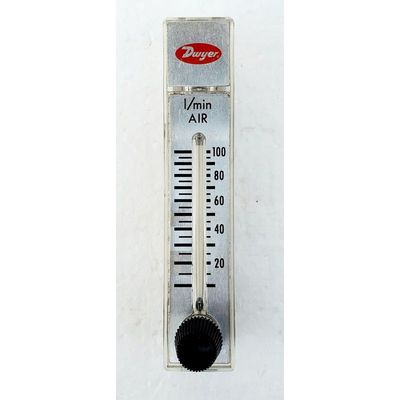 Instrumentos Dwyer, Flujo Metro RMA-25-SSV 10-100 LPM Aire #