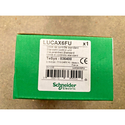 1pc x NEW SCHNEIDER ELECTRIC LUCAX6FU STANDARD CONTROL UNIT