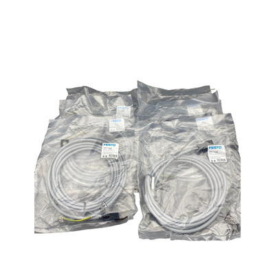 FESTO 151688 KMEB-1-24-2.5-LED PLUG SOCKET WITH CABLE x6pc