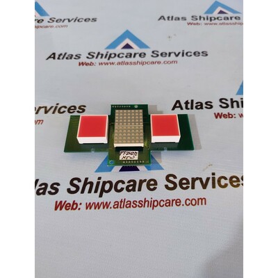 Kone KM736590G01 2-DIG 2XDOT Matrix Display Verticale 736 59