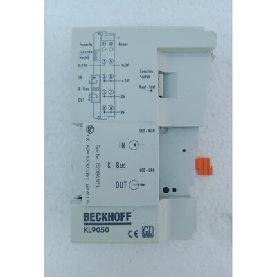 BECKHOFF KL9050 Terminal Bus Extension Coupleur Module