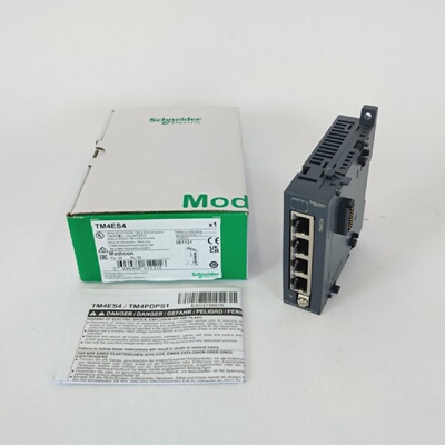Schneider Electric TM4ES4 TM44 Module Network Ethernet Switc